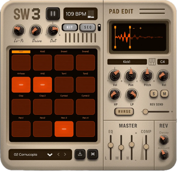 Buy Synthwave Drums V3 | Drum Machine | Plugin Boutique