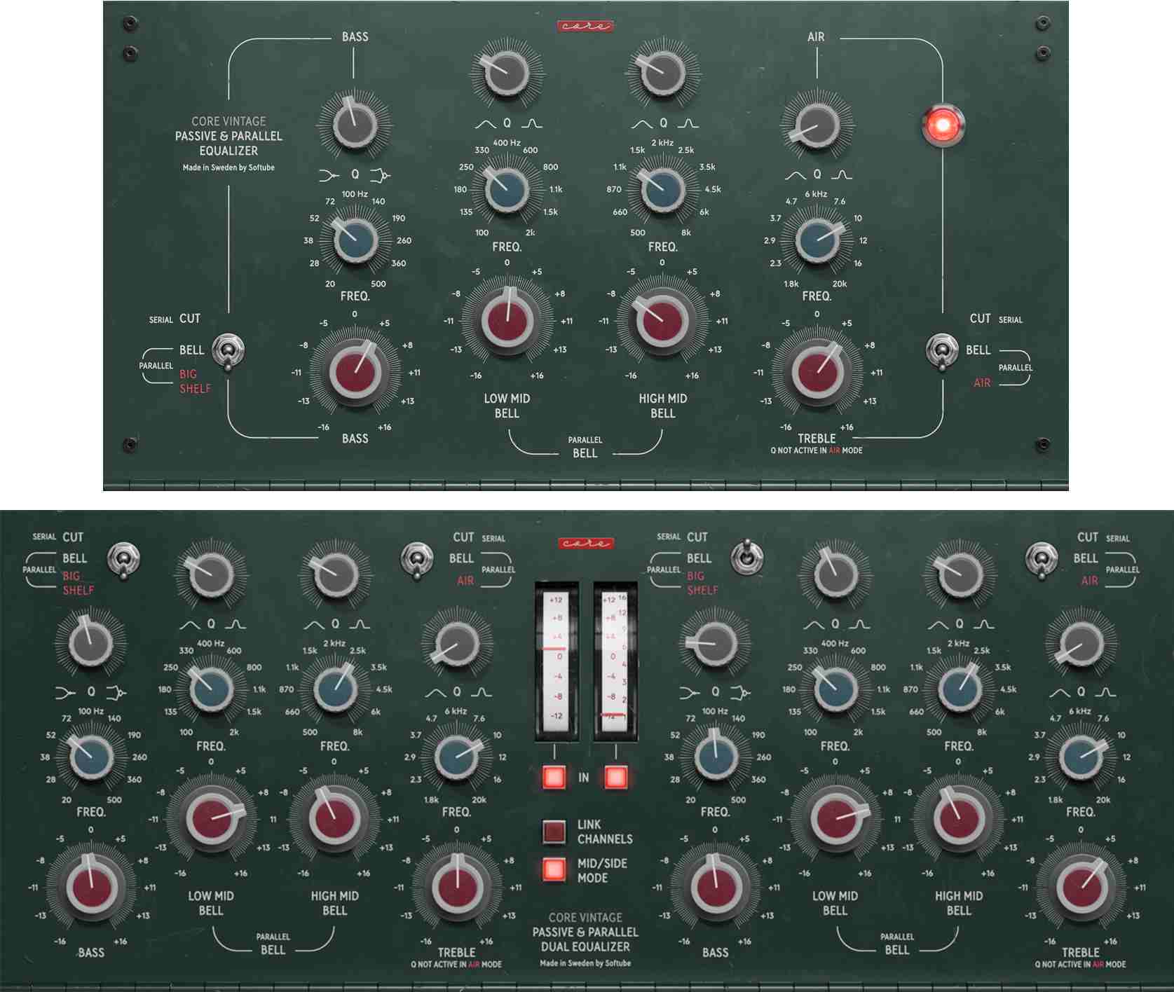 Core Vintage Equalizers - USAGI POST Plugins