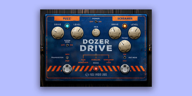 Dozer Drive – Dual Drivology Pedal | Plugin Boutique