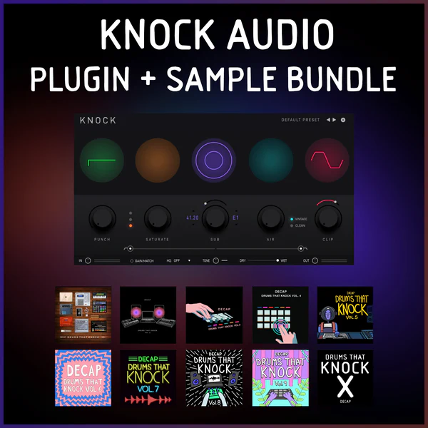Buy KNOCK + Sample Packs Bundle | Various Category | Plugin Boutique