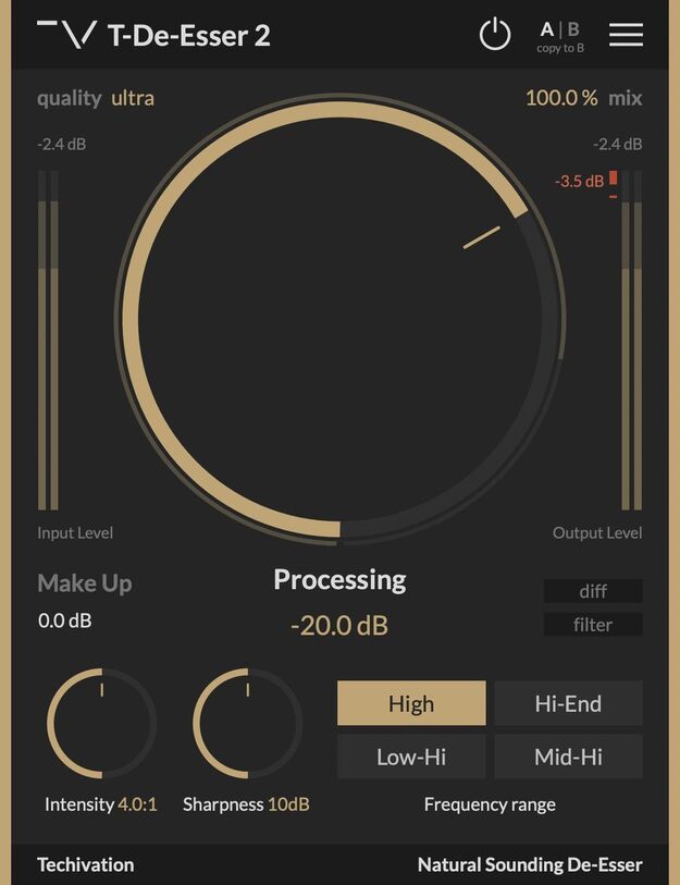 T-De-Esser 2 free De-Esser download | Plugin Boutique