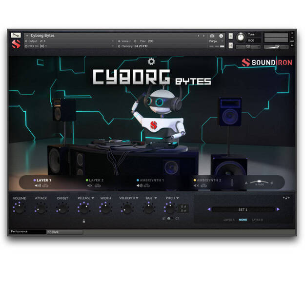 Buy Iron Pack 13 - Cyborg Bytes | Kontakt Instrument | Plugin Boutique