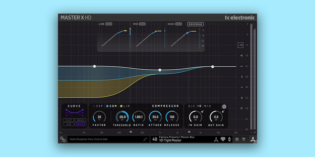 MASTER X HD - Easy Multiband Dynamics | Plugin Boutique