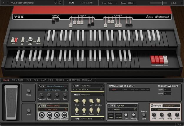 Buy VOX Super Continental | Synth | Plugin Boutique