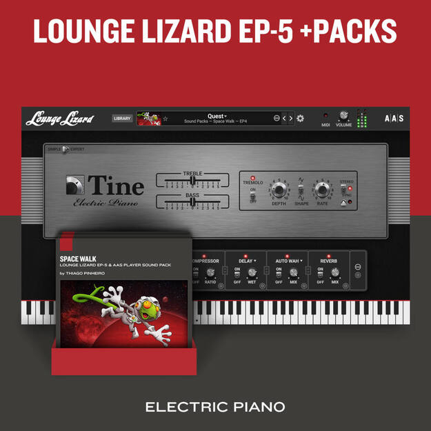 Buy Lounge Lizard EP-5 + PACKS | Synth | Plugin Boutique