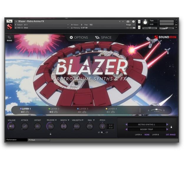 Buy Blazer - Retro Anime FX | Kontakt Instrument | Plugin Boutique