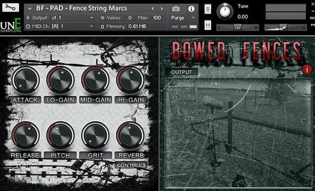 Buy Bowed Fences | Kontakt Instrument | Plugin Boutique