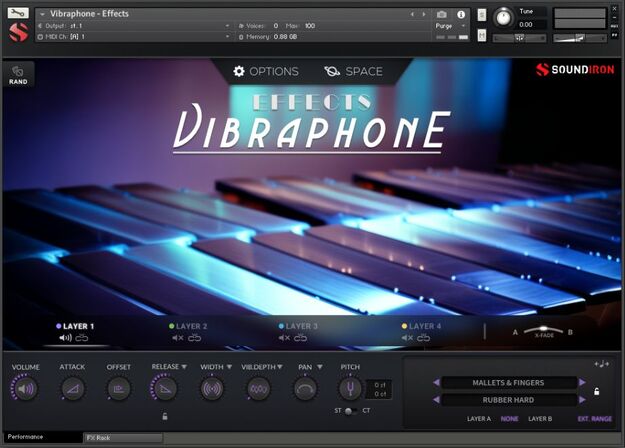 Buy Vibraphone Effects | Kontakt Instrument | Plugin Boutique