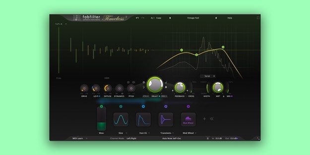 Buy FabFilter Timeless 3 | Delay | Plugin Boutique