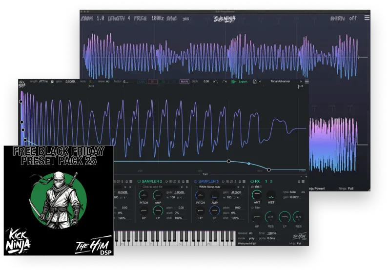 Kick Ninja & Sub Ninja Bundle + FREE Kick Ninja Black Friday Preset ...