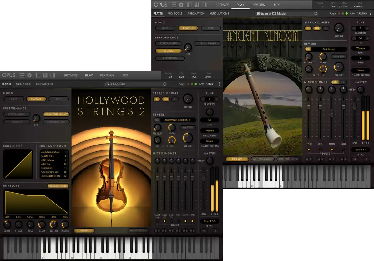 Ancient Kingdom & Hollywood Strings 2 Bundle | Plugin Boutique