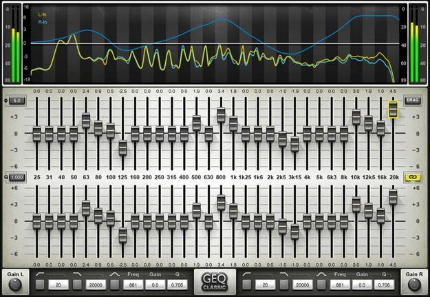 Buy GEQ Graphic Equalizer | EQ | Plugin Boutique