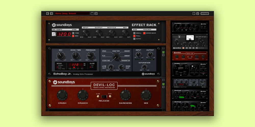 Soundtoys Effect Rack - 9.1% Off - $299